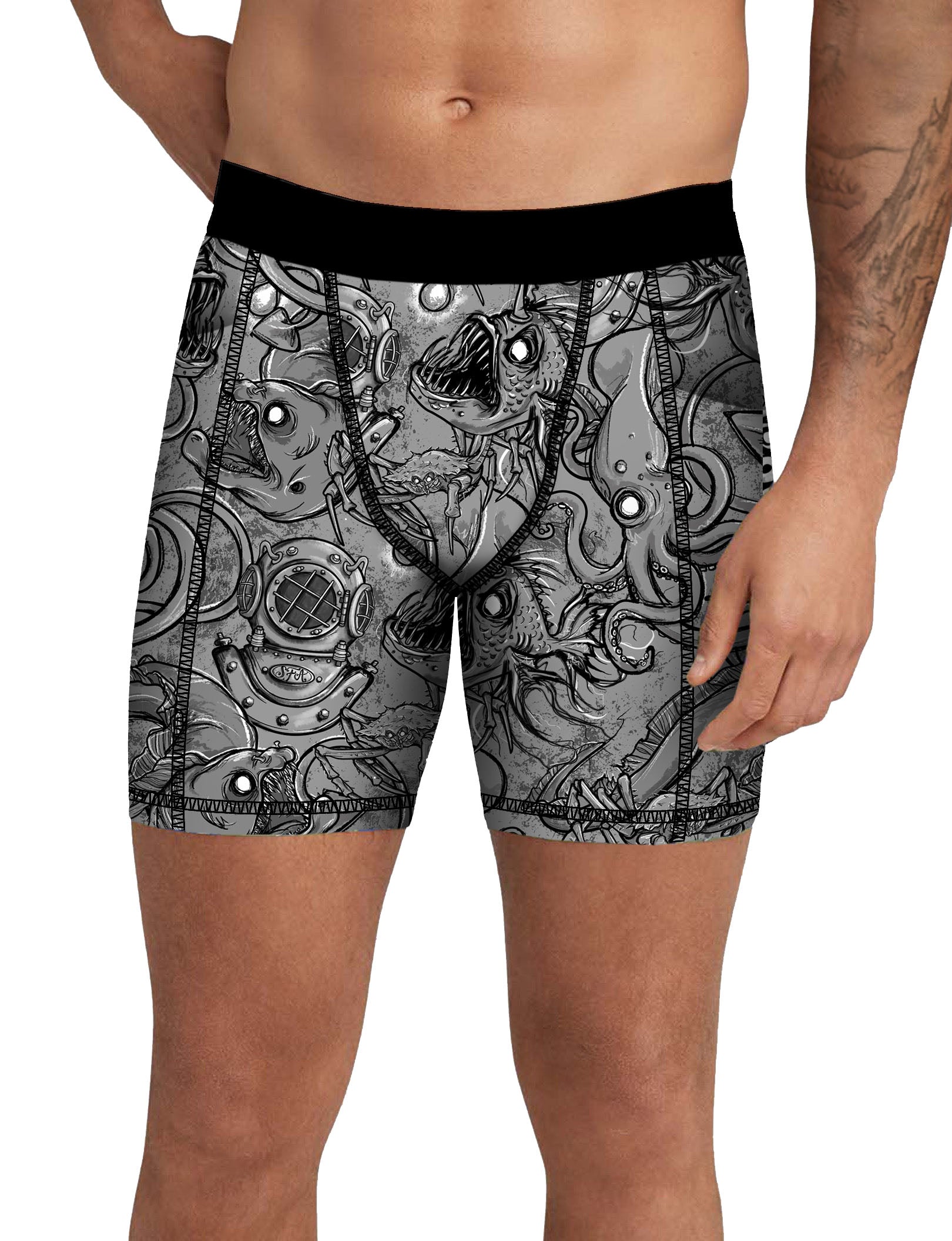 Men's Deep Sea Scuba Diving Shorts – Spacefish Army