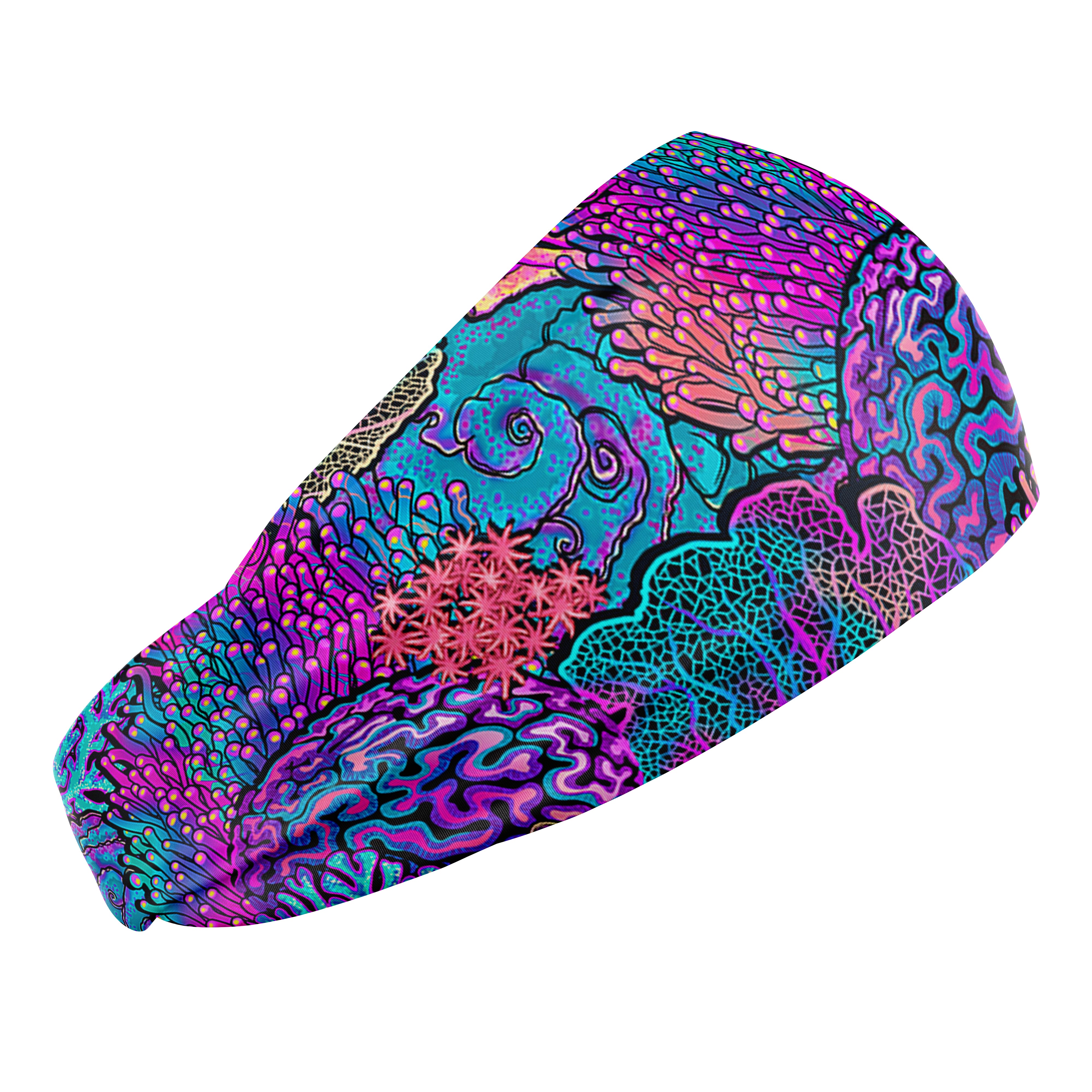Eco-friendly Coral Kaleidoscope Scuba Headband